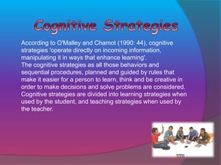 SDL-2 cognitive and metacognitive strategies | PPTX | Resume Writing ...