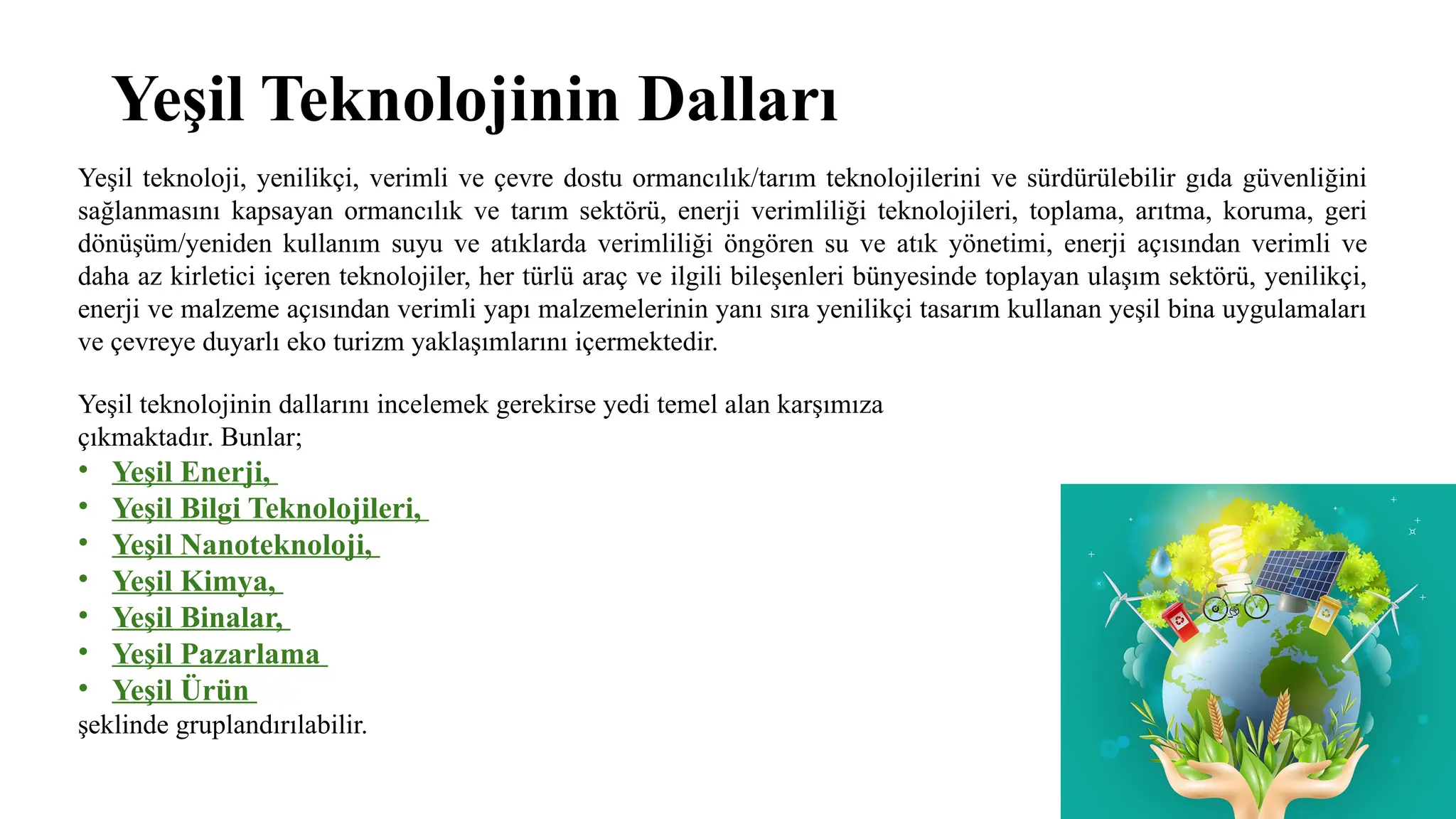 Yeşil Teknoloji / Green Technology .pptx