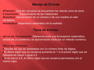 análisis numerico | PPTX