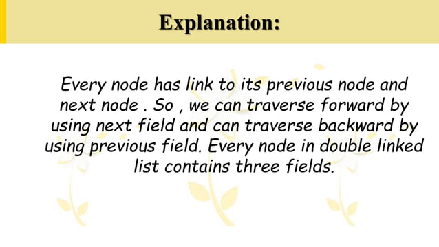 Double Linked List Algorithm Pptx Programming Languages Computing