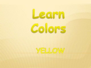 Yellow | PPTX