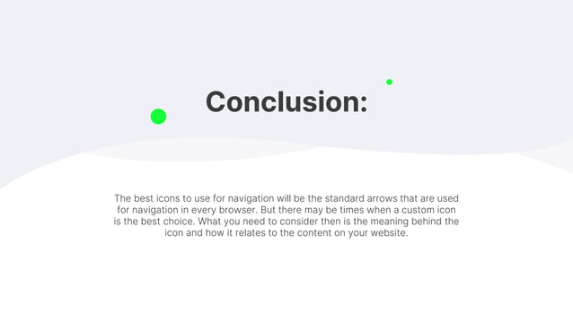 How to Select the Correct Menu Icon for the Website Navigation | PPTX ...