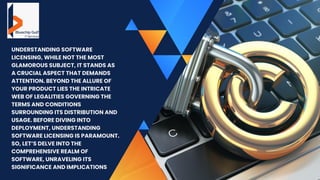 Understanding Software Licensing/ bluechip-gulf | PPT