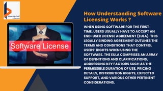 Understanding Software Licensing/ bluechip-gulf | PPT