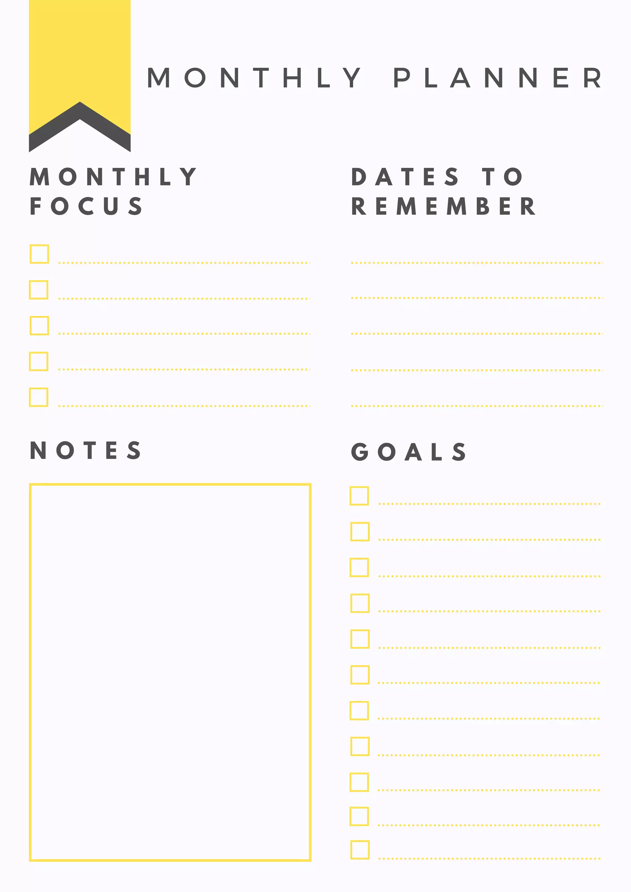 Yellow and Charcoal General Personal Monthly Planner.pdf