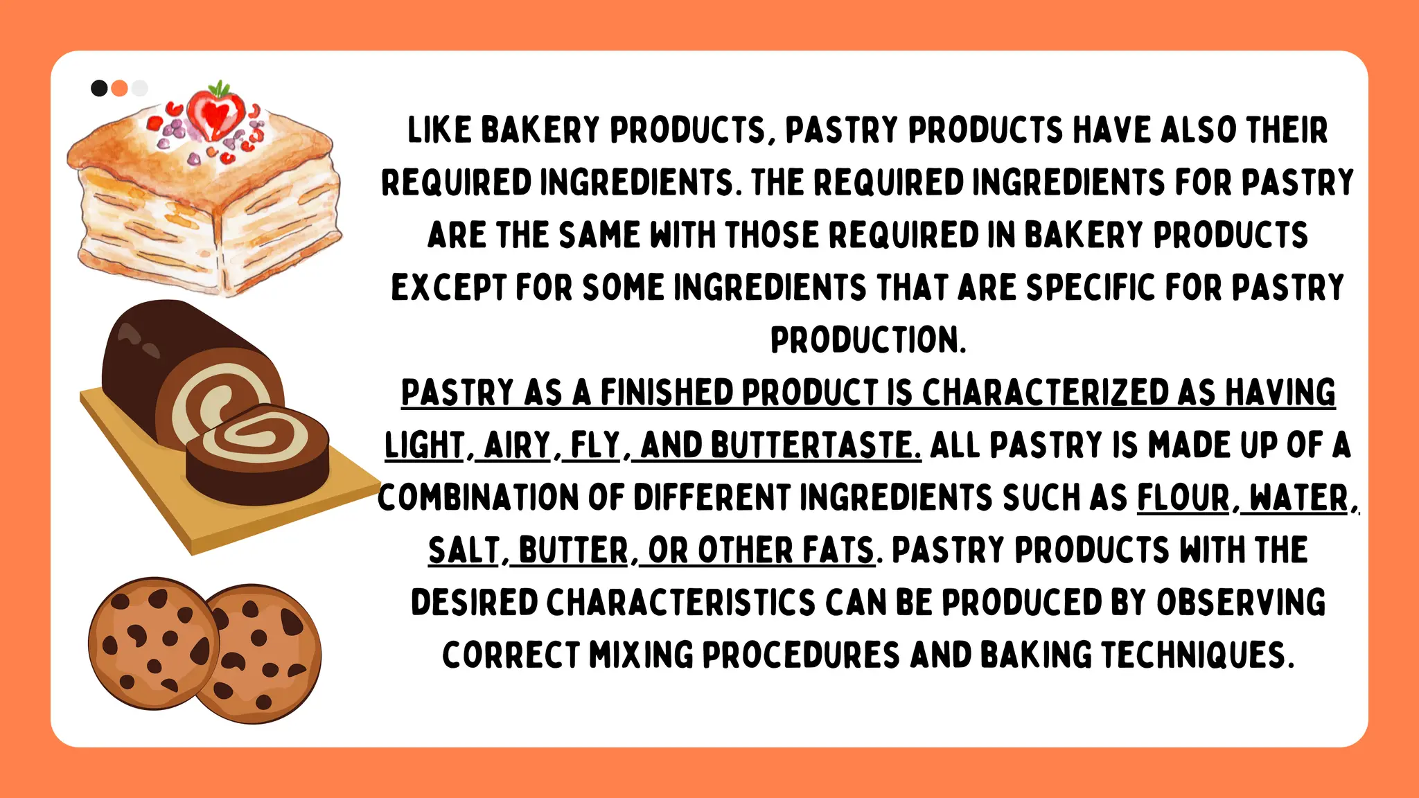 BAKING INGREDIENTS IN PASTRY MAKING-TLE 10 | PDF