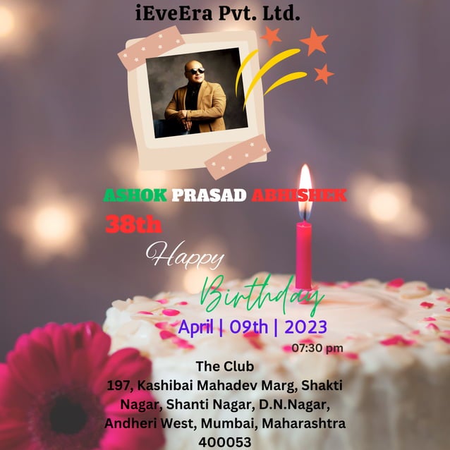 Happy Birthday Mr. Ashok prasad Abhishek | PDF