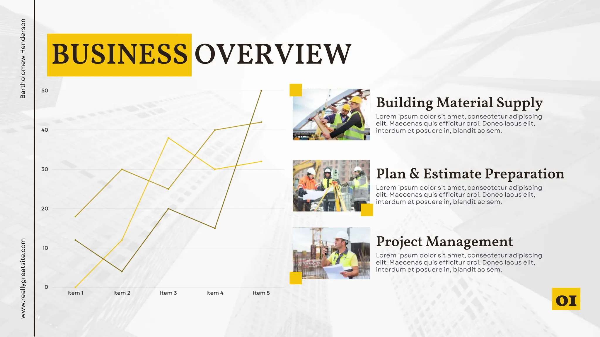 Yellow And White Simple Modern Civil Engineering Business Plan Presentation.pptx