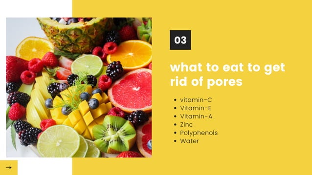 diet for enlarged pores | PPT