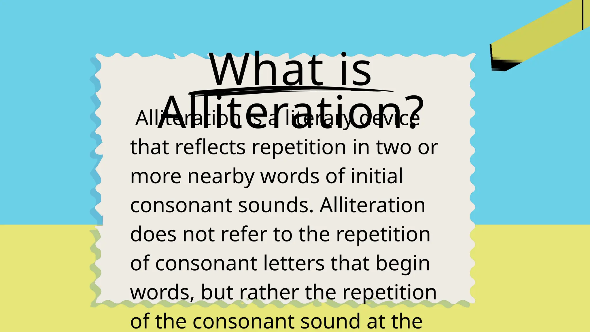 Simile, Alliteration and Irony Presentation .pptx