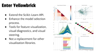 Yellowbrick: Steering machine learning with visual transformers | PDF