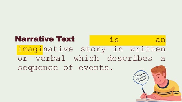 Narrative Text Structure and Features for Junior High School Students | PPT