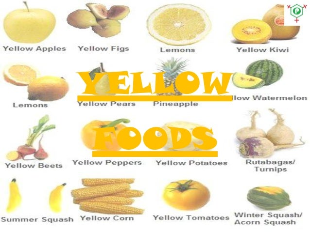 Yellow foods