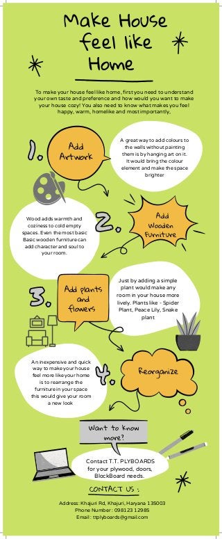 8 Tips To Turn A House Into Your Home (With Plywood)