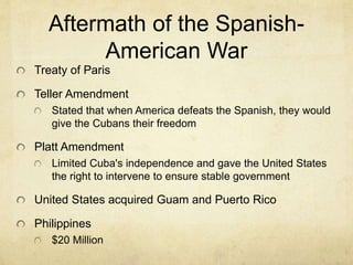 Imperialism, The Spanish-American War, and Yellow Journalism | PPTX