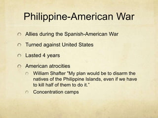 Imperialism, The Spanish-American War, and Yellow Journalism | PPTX