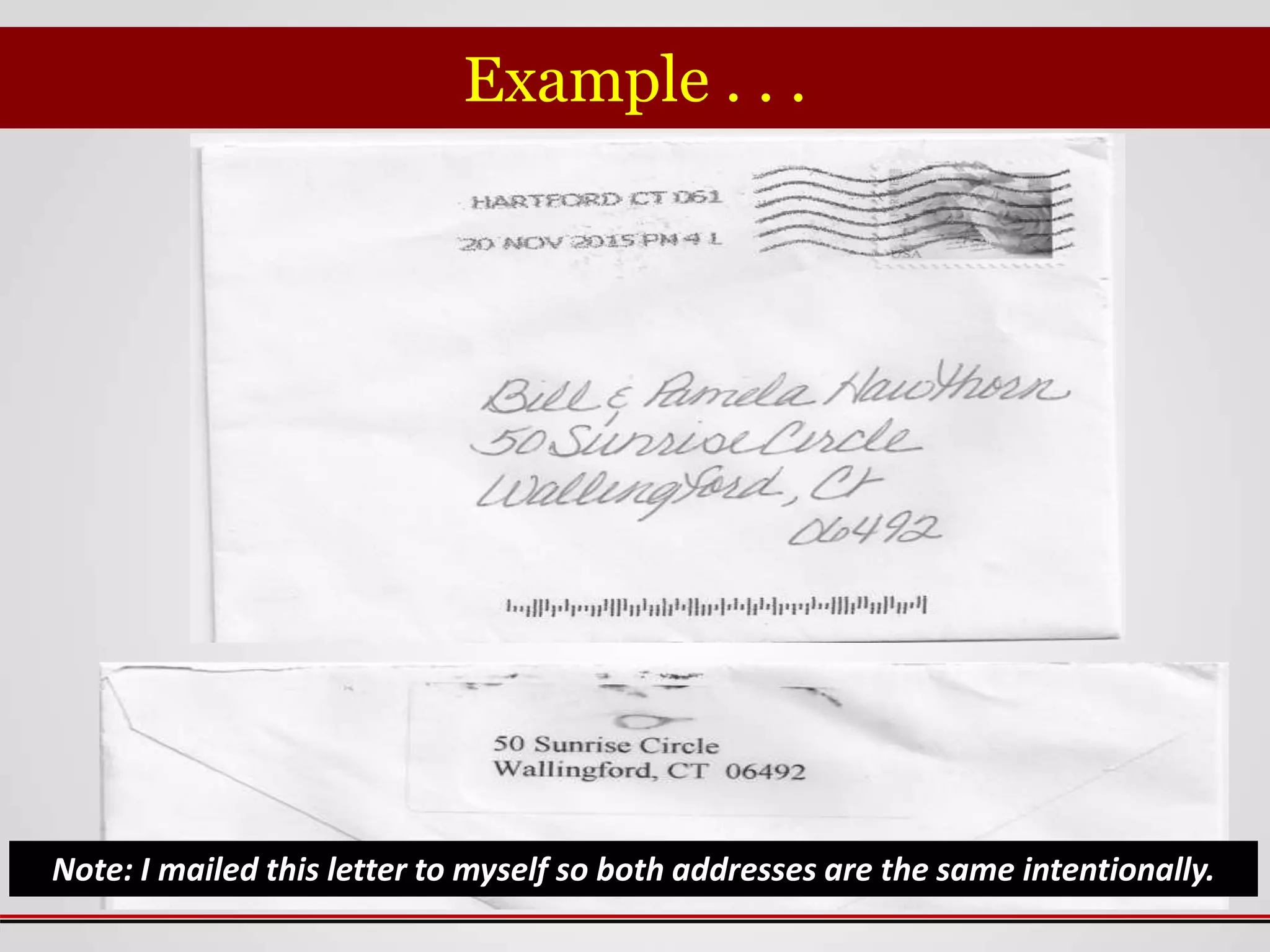 Yellow letter Manual Explanation | PPT