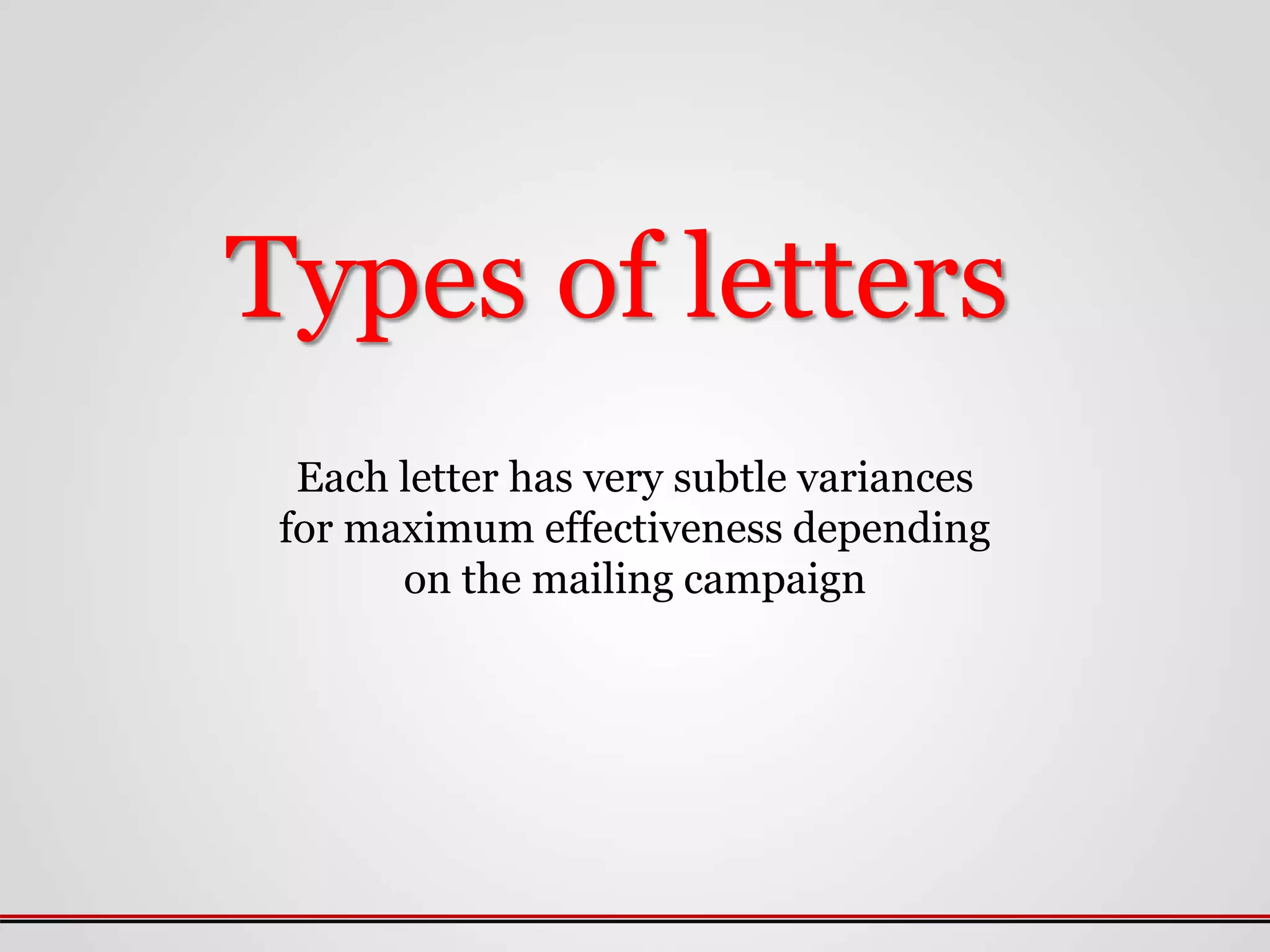 Yellow letter Manual Explanation | PPT