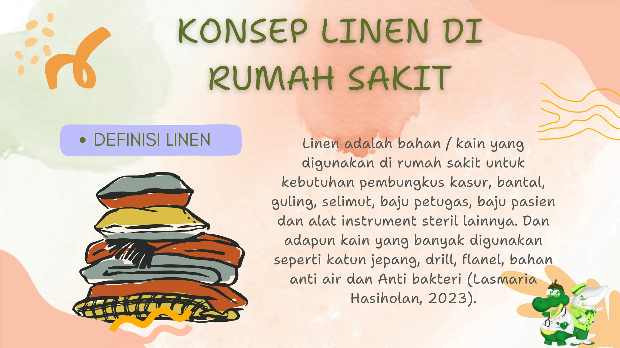 Penanganan linen infeksius dan non infeksius | PDF