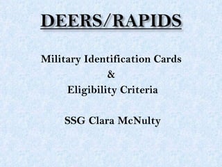 Yellow ribbon ID cards | PPT