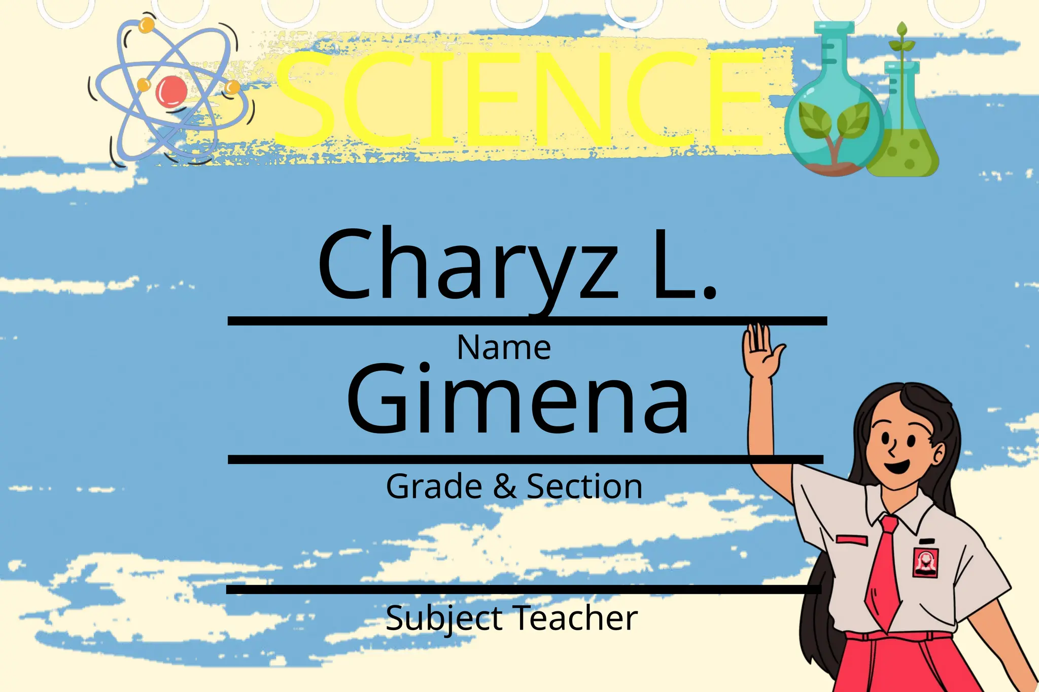 Yellows Simple Colorful Names Label.pptx