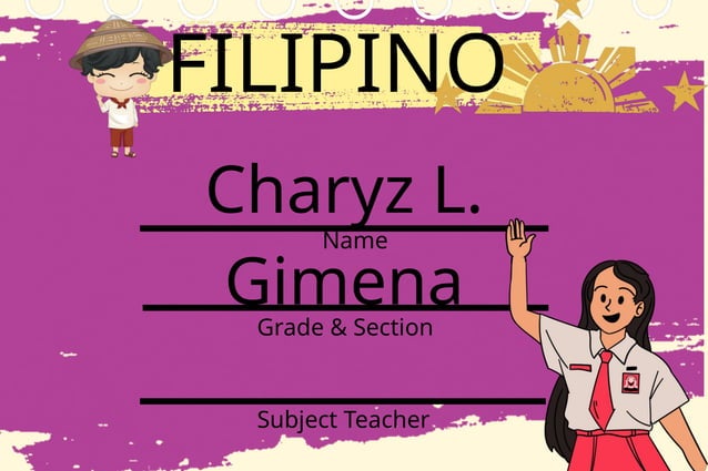 Yellows Simple Colorful Names Label.pptx