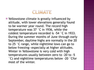 Yellowstone National Park | PPT
