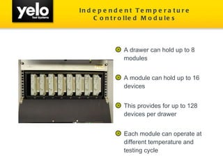 Yelo laser reliability burn in and lifetest for photonic devices | PPT