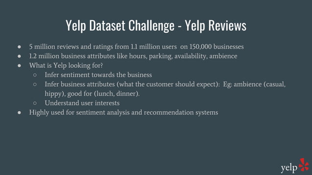 Yelp Presentation | PPT