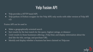 Yelp Presentation | PPT