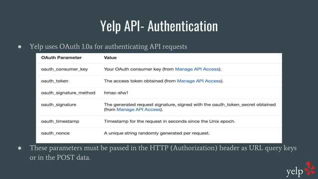 Yelp Presentation | PPT