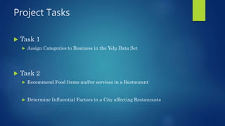 Yelp Dataset Challenge | PPTX