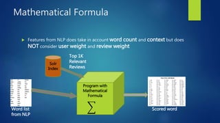 Yelp Dataset Challenge | PPTX