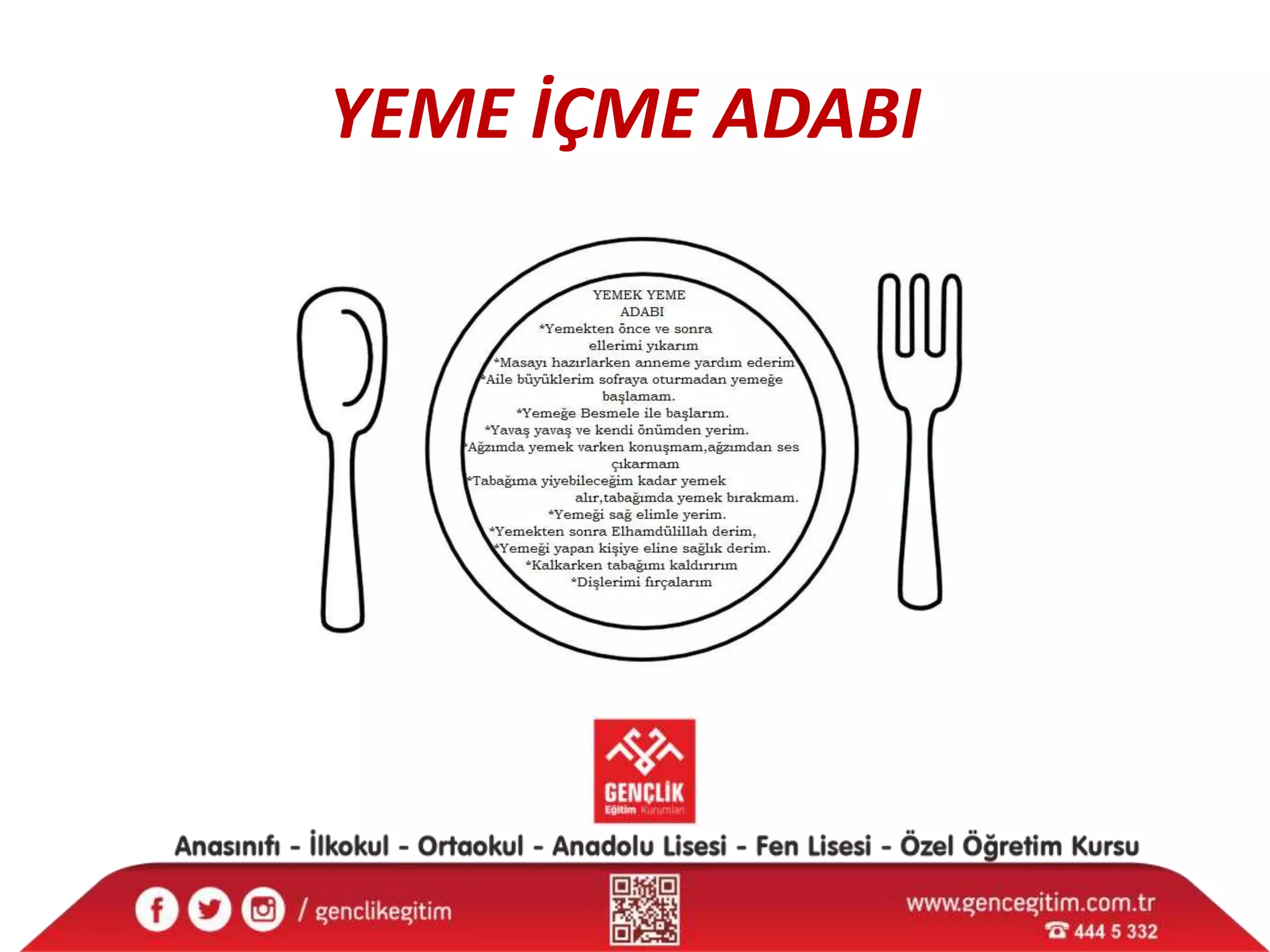 YEME-İÇME ADABI | PPT