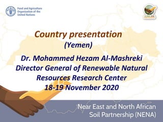 Item 2. National updates on soil - Yemen | PPTX