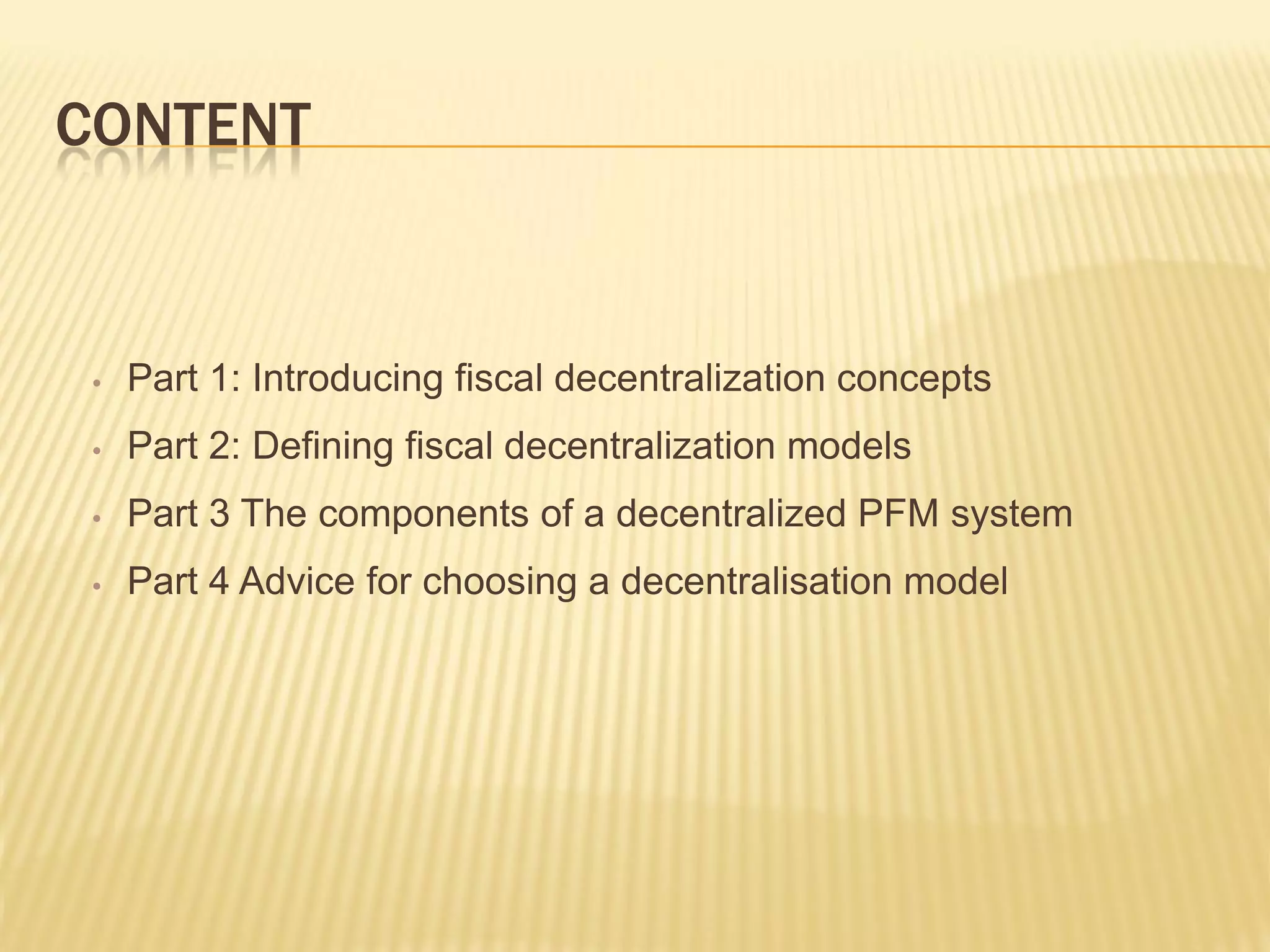 Yemen:Choosing a model of fiscal decentralisation | PDF