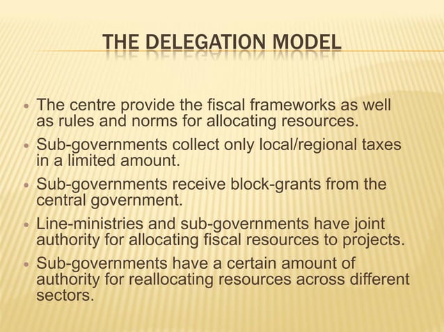Yemen:Choosing a model of fiscal decentralisation | PDF