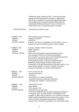 MUZAFFER DÖNMEZ CV | PDF