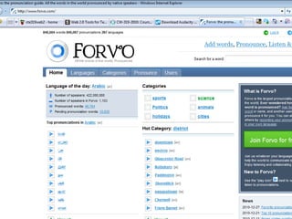 FORVO | PPT