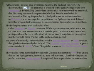 History of Number Theory | PPTX