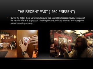 History of Smoking | PPTX