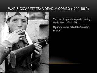 History of Smoking | PPTX