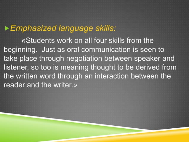 COMMUNICATIVE LANGUAGE TEACHING | PPTX