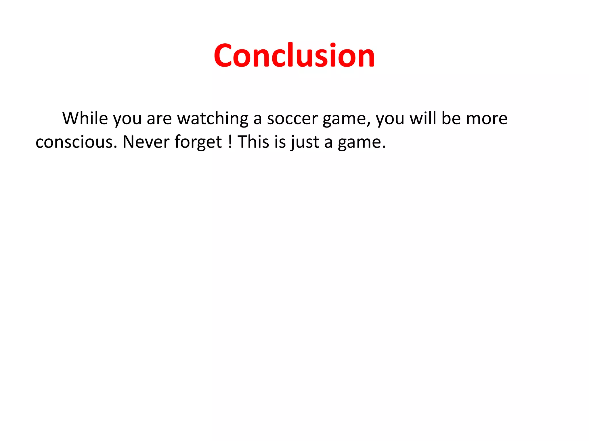 17 Basic Rules Of Soccer PPTX