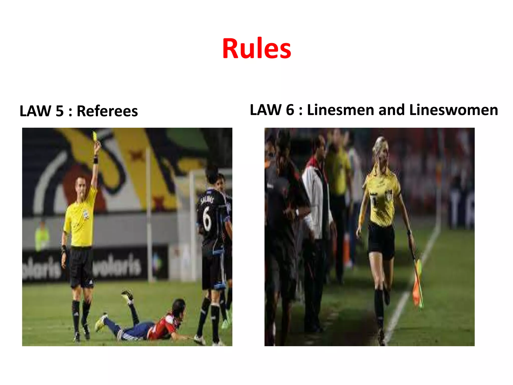 17 basic rules of soccer | PPTX