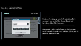 P&D project: Human-Machine Interface (HMI) of a prototype bag filter ...