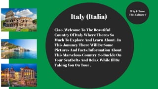 Refik Berk Acar - Italy Presentation | PPTX