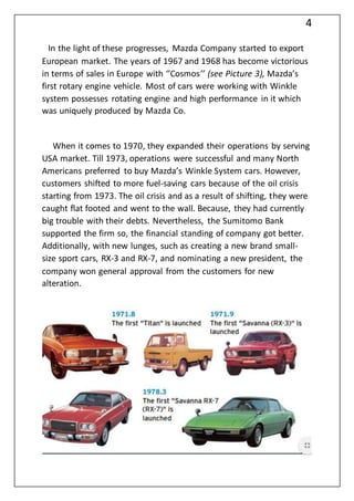 Hıstory of Mazda Motor Corporation | DOCX