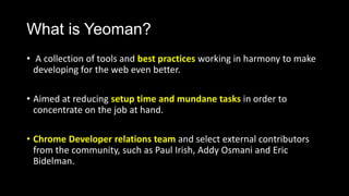 Yeoman | PPT