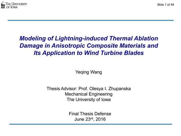 Modeling of Lightning-induced Thermal Ablation Damage in Anisotropic Composite Materials and Its ...